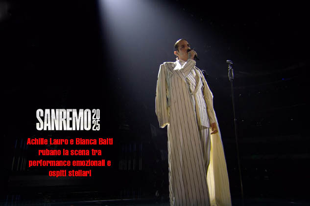 Sanremo 2025: Achille Lauro e Bianca Balti rubano la scena tra ...